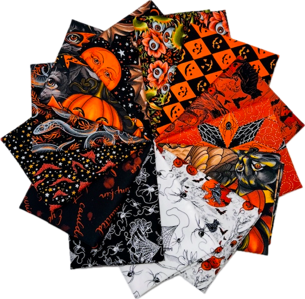 Costumes & Cobwebs 13 Fat Quarter Bundle