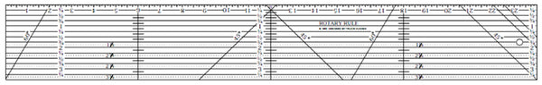 Rotary Rule Ruler
